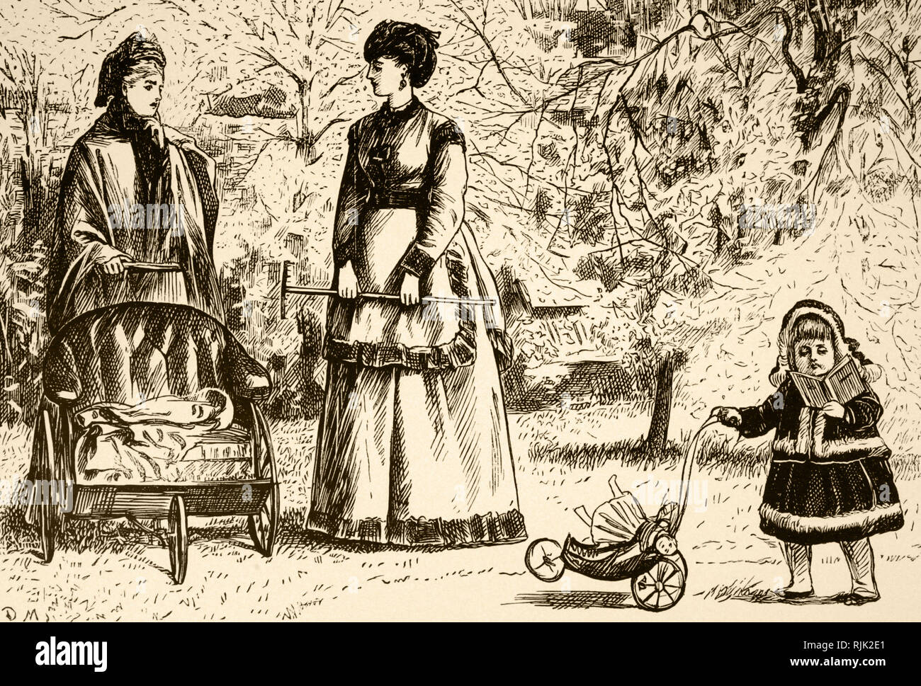 A cartoon titled 'Inheritance or Envisionist?'. Illustrated by George ...