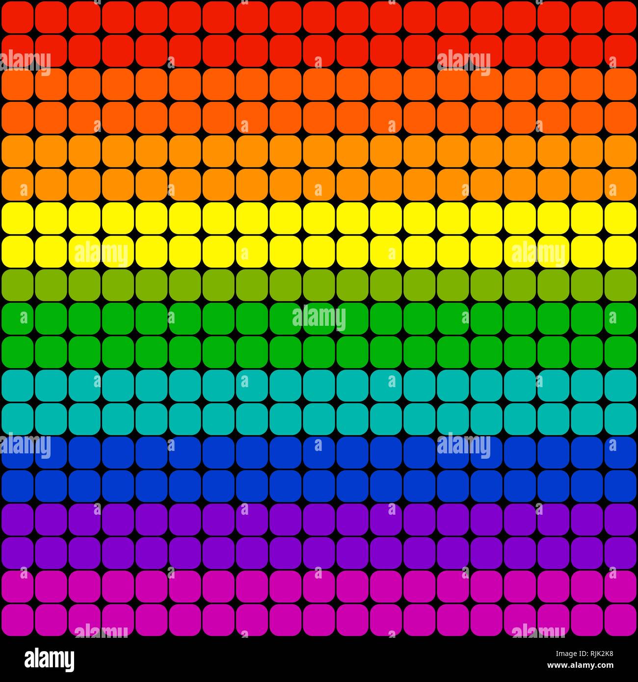 Abstract squares background. Spectrum colors Stock Vector Image & Art ...