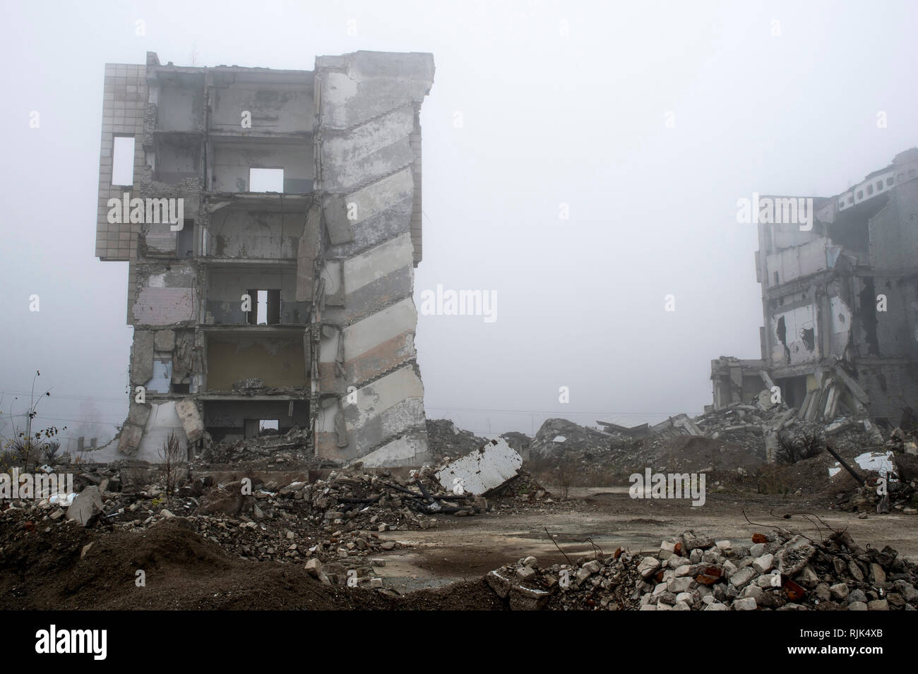 Destruction background hi-res stock photography and images - Alamy
