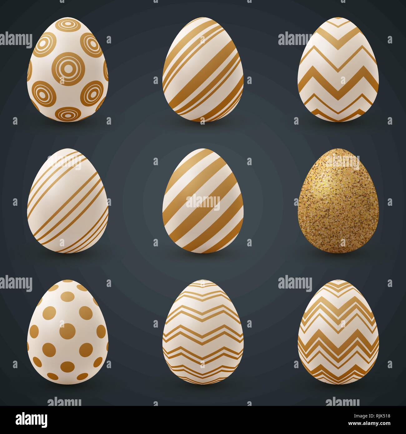 Star pattern egg Stock Vector Images - Alamy