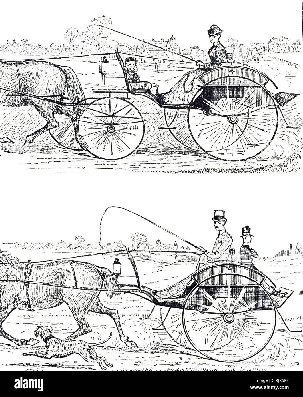 Horse drawn conveyance hi-res stock photography and images - Alamy