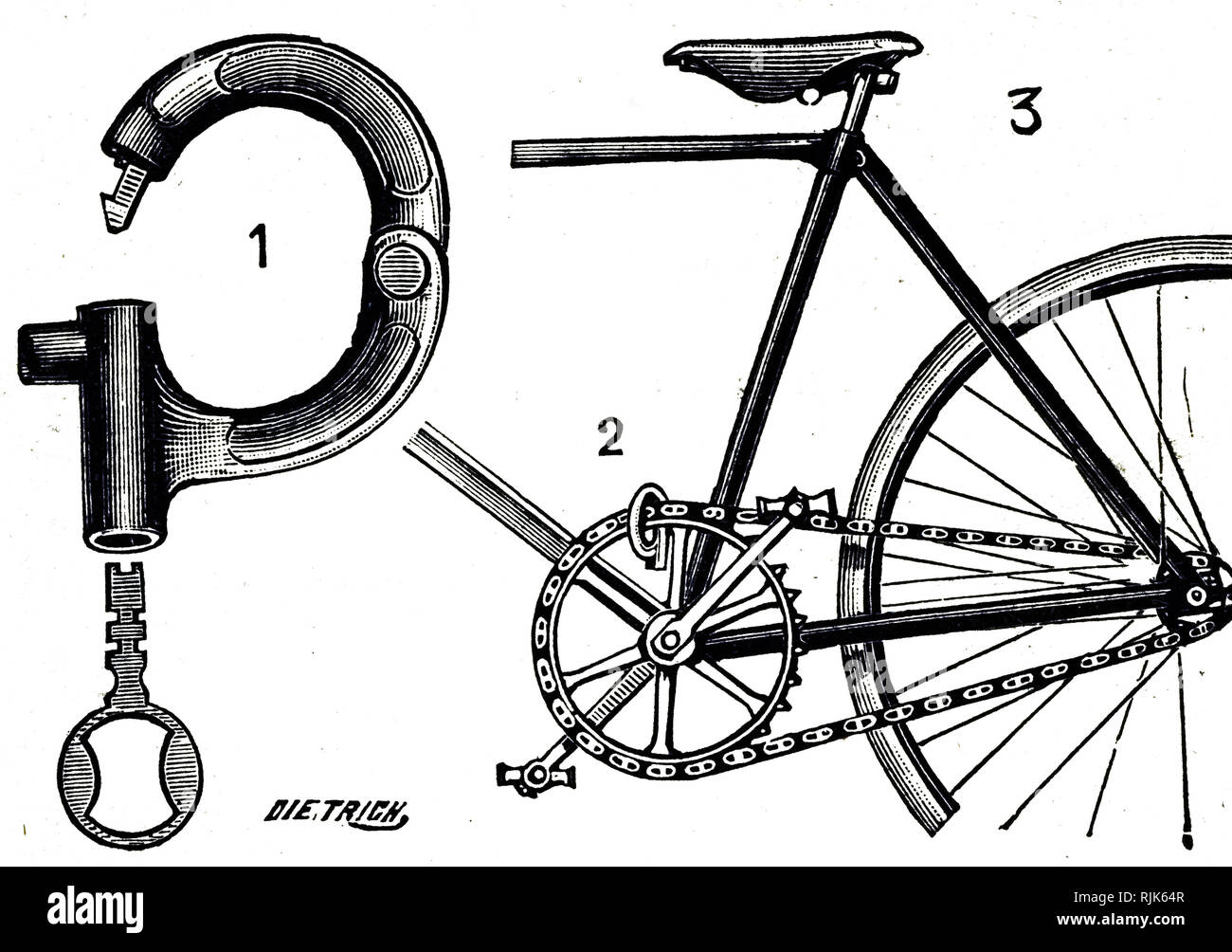 Safety bicycle 19th century hi-res stock photography and images - Alamy