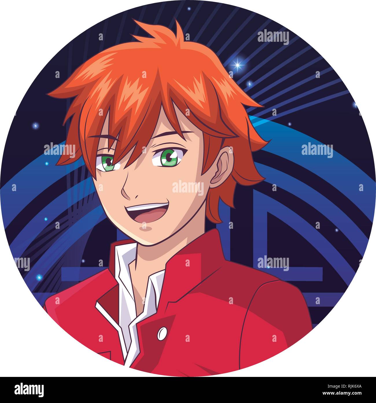 Japan man animation Stock Vector Images - Alamy