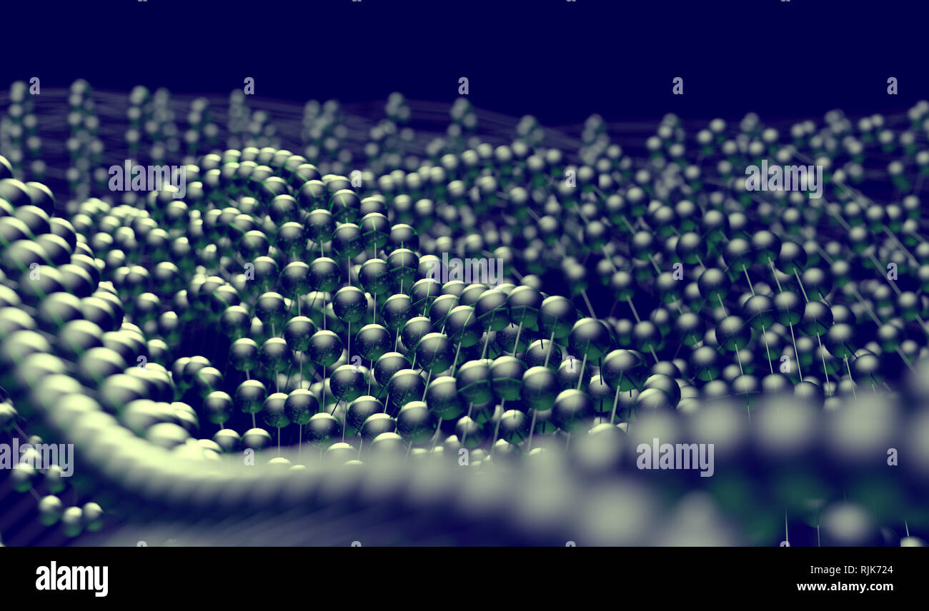 Abstract mesh and net.Networking and internet concept.3d illustration ...