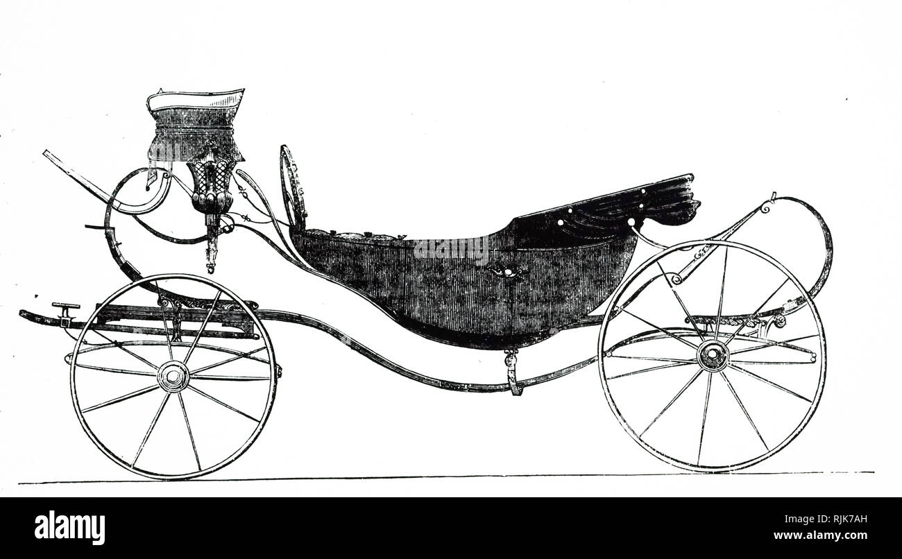 Horse drawn barouche barouches hi-res stock photography and images - Alamy