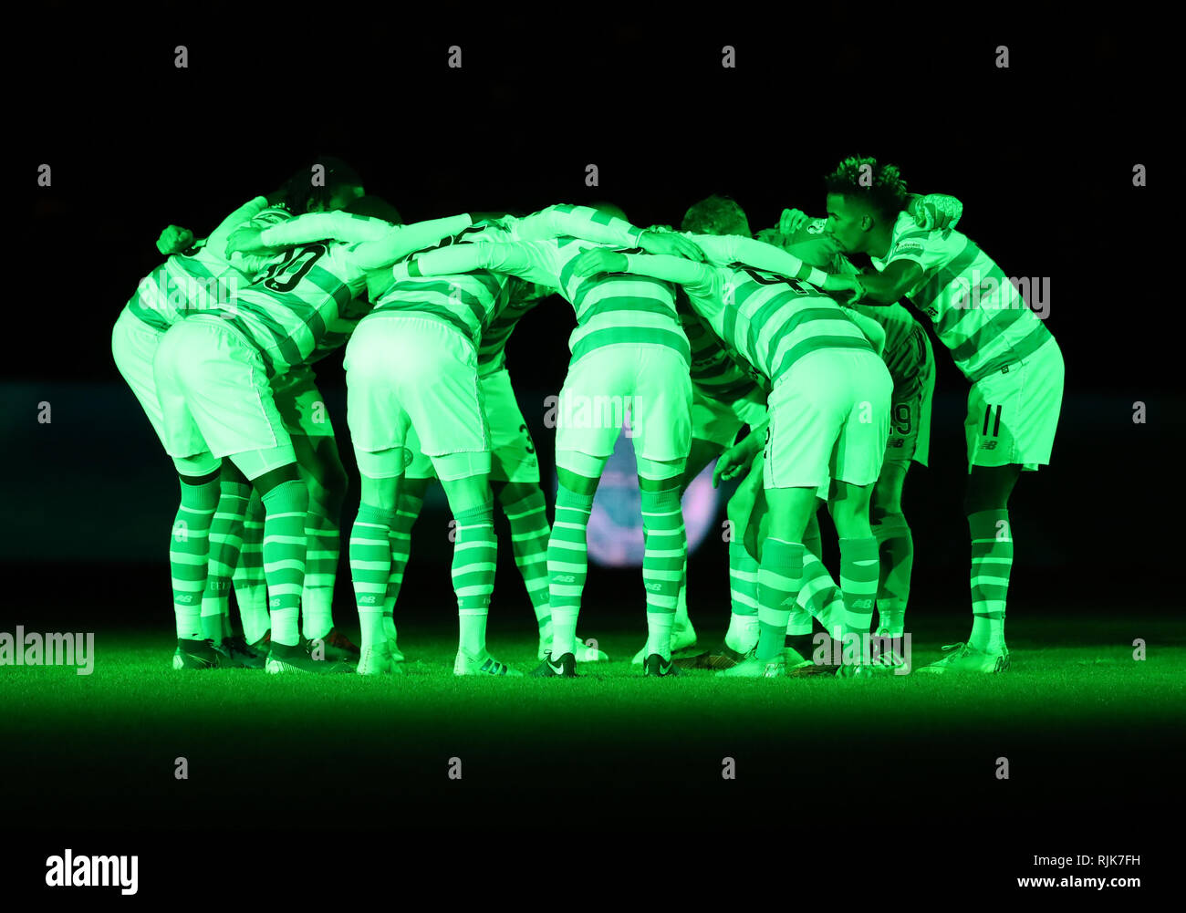 Celtic glasgow huddle hi-res stock photography and images - Alamy