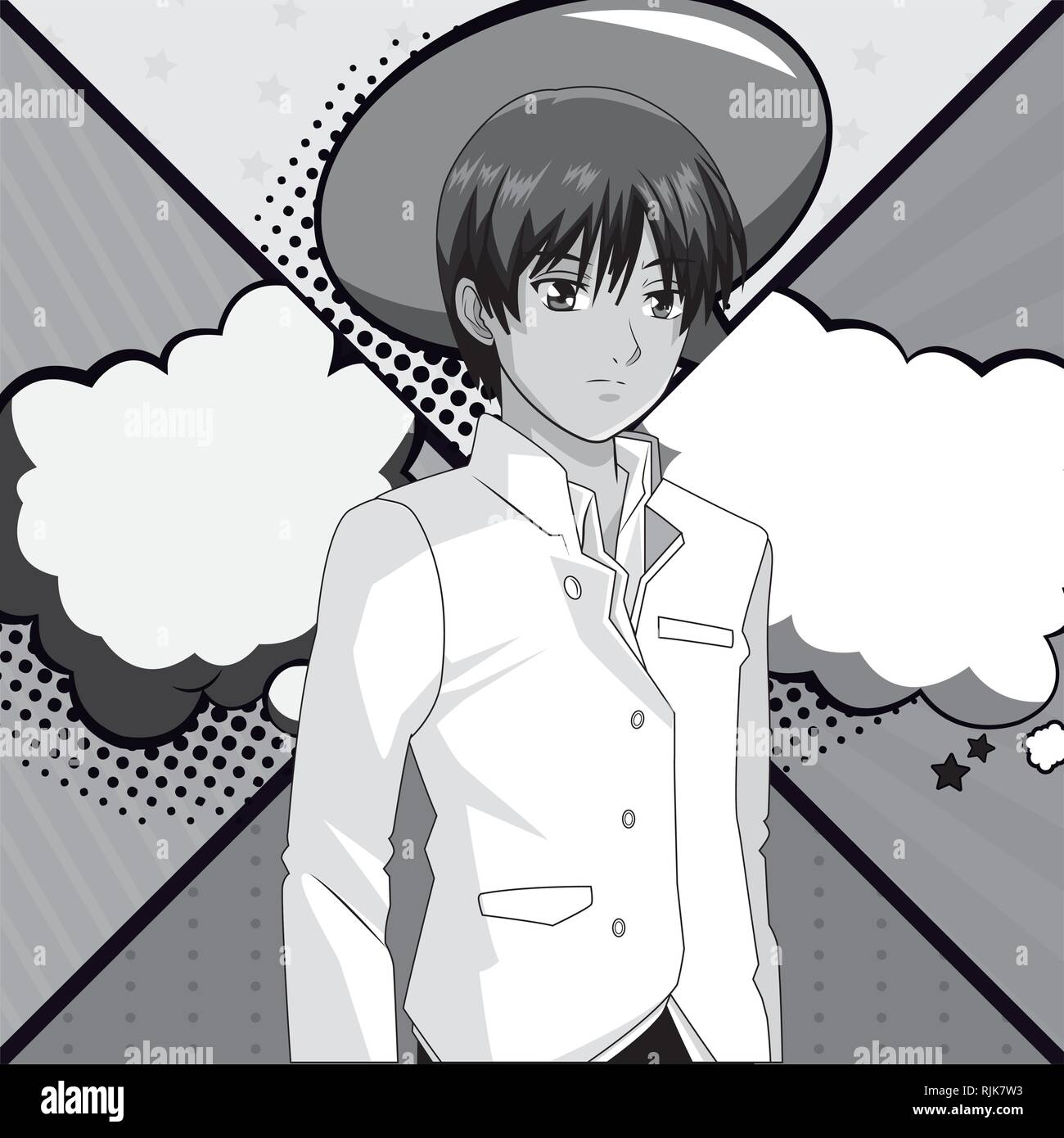 Manga comic animation Stock Vector Images - Alamy