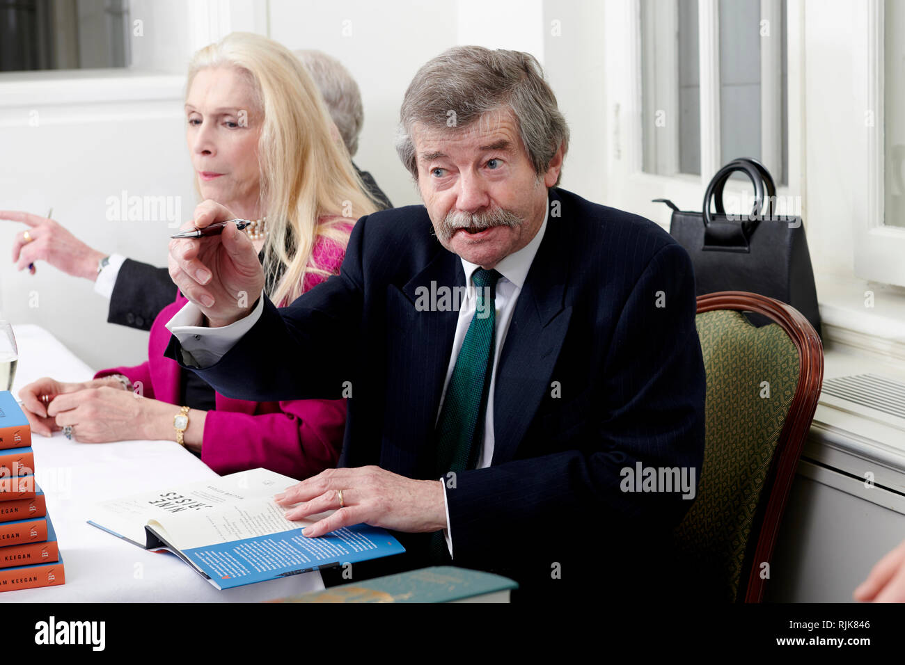 Lady Colin Campbell & William Keegan The Oldie Literary Lunch 05/02/19 ...