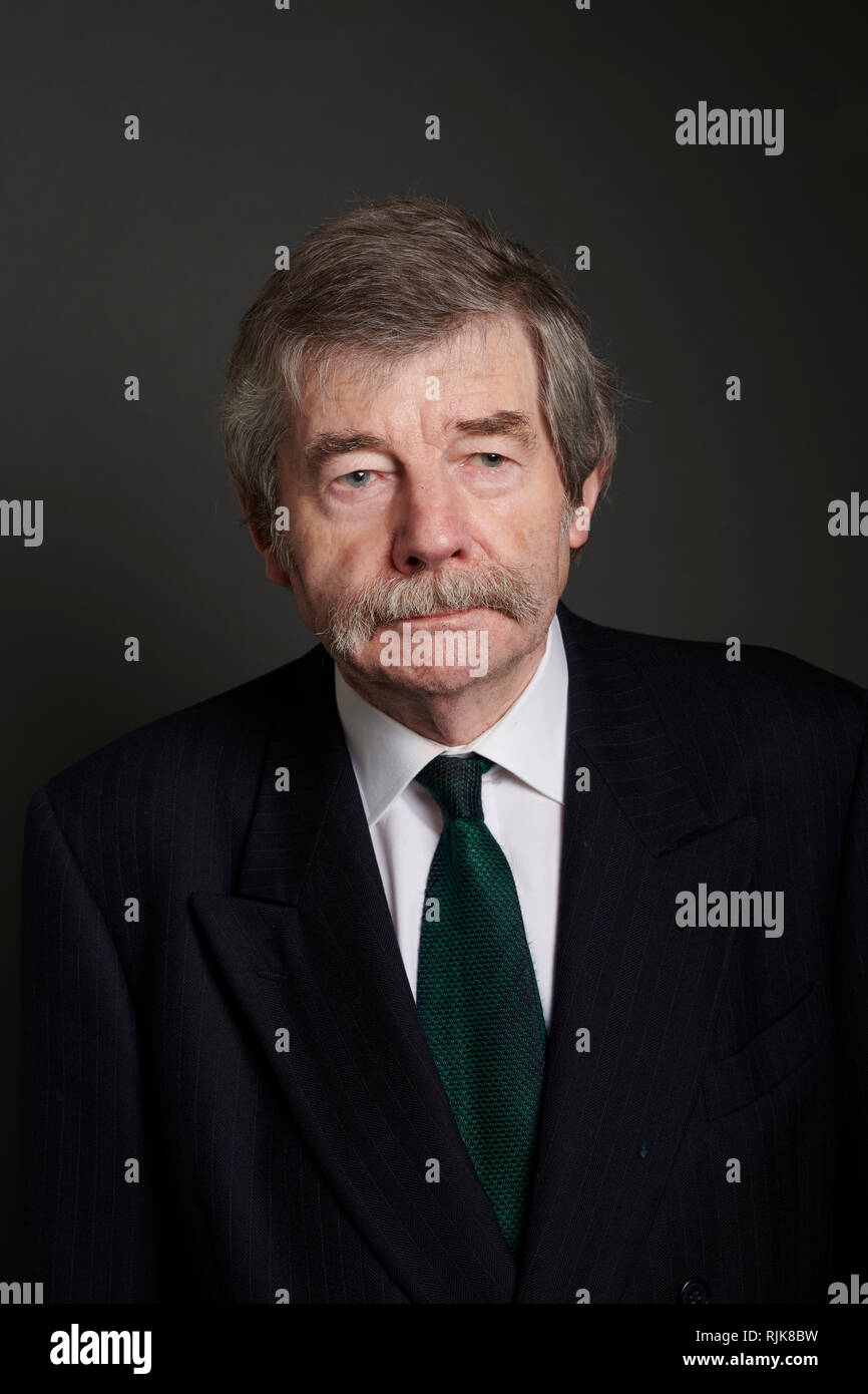 William Keegan The Oldie Literary Lunch 05/02/19 Stock Photo - Alamy