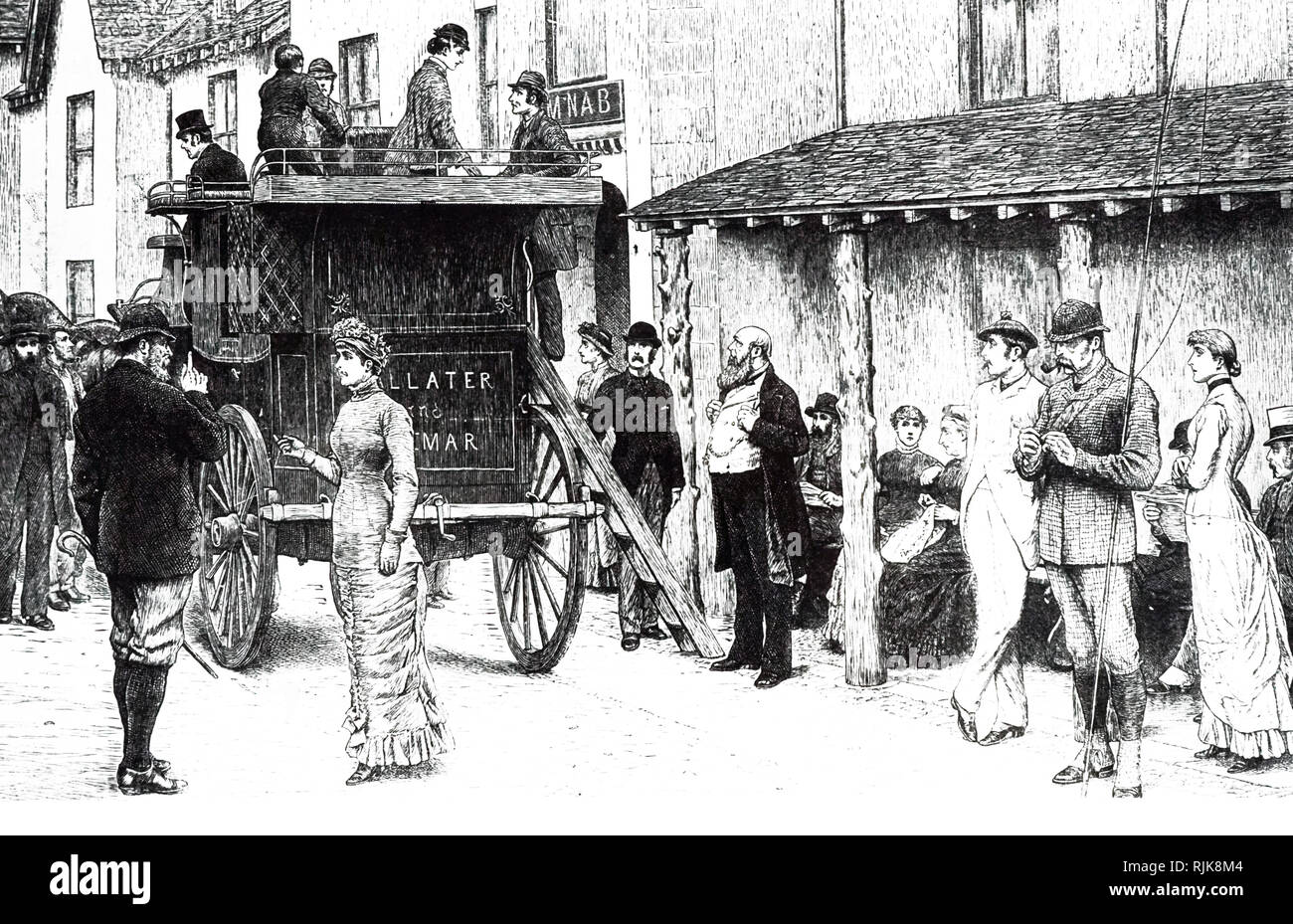 19th century horse drawn stagecoach hi-res stock photography and images - Alamy