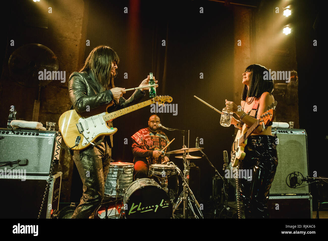 Zürich, Switzerland. - February 05, 2019. The American funk trio ...