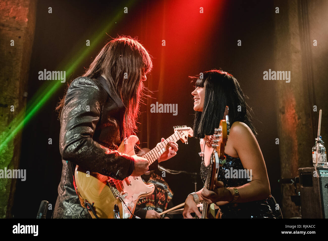 Zürich, Switzerland. - February 05, 2019. The American funk trio ...