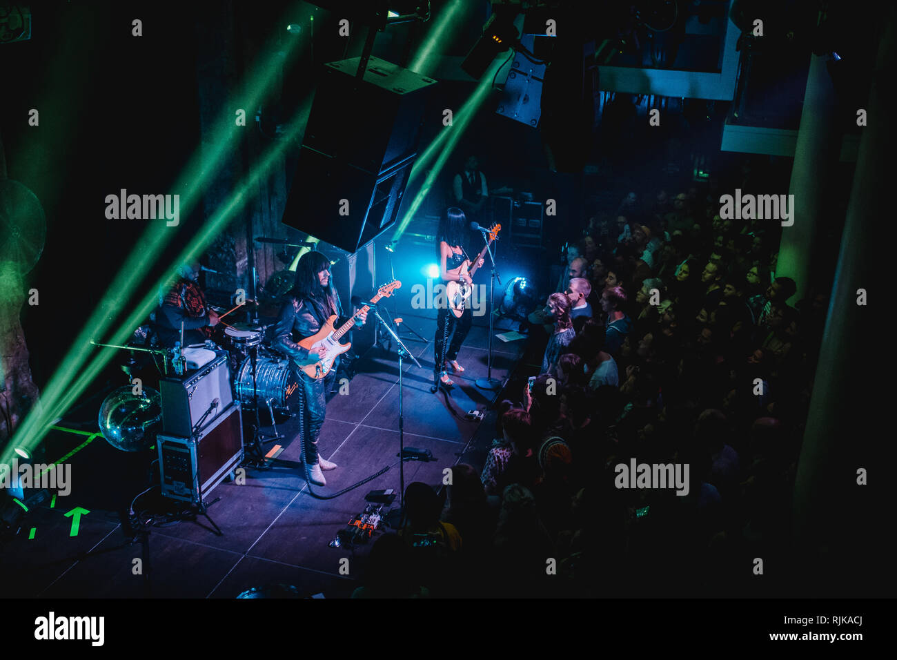 Zürich, Switzerland. - February 05, 2019. The American funk trio ...