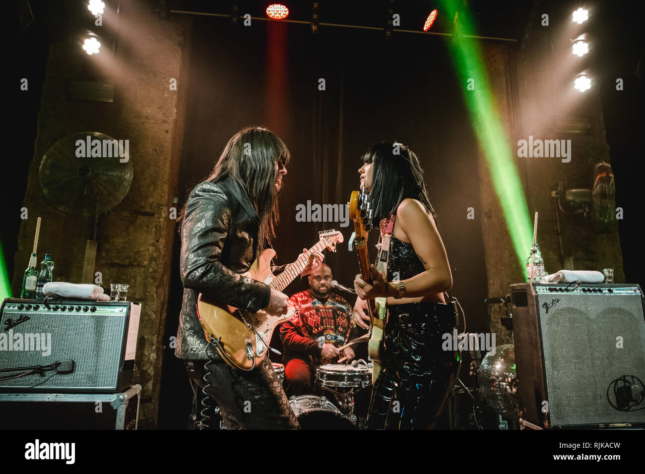 Zürich, Switzerland. - February 05, 2019. The American funk trio ...