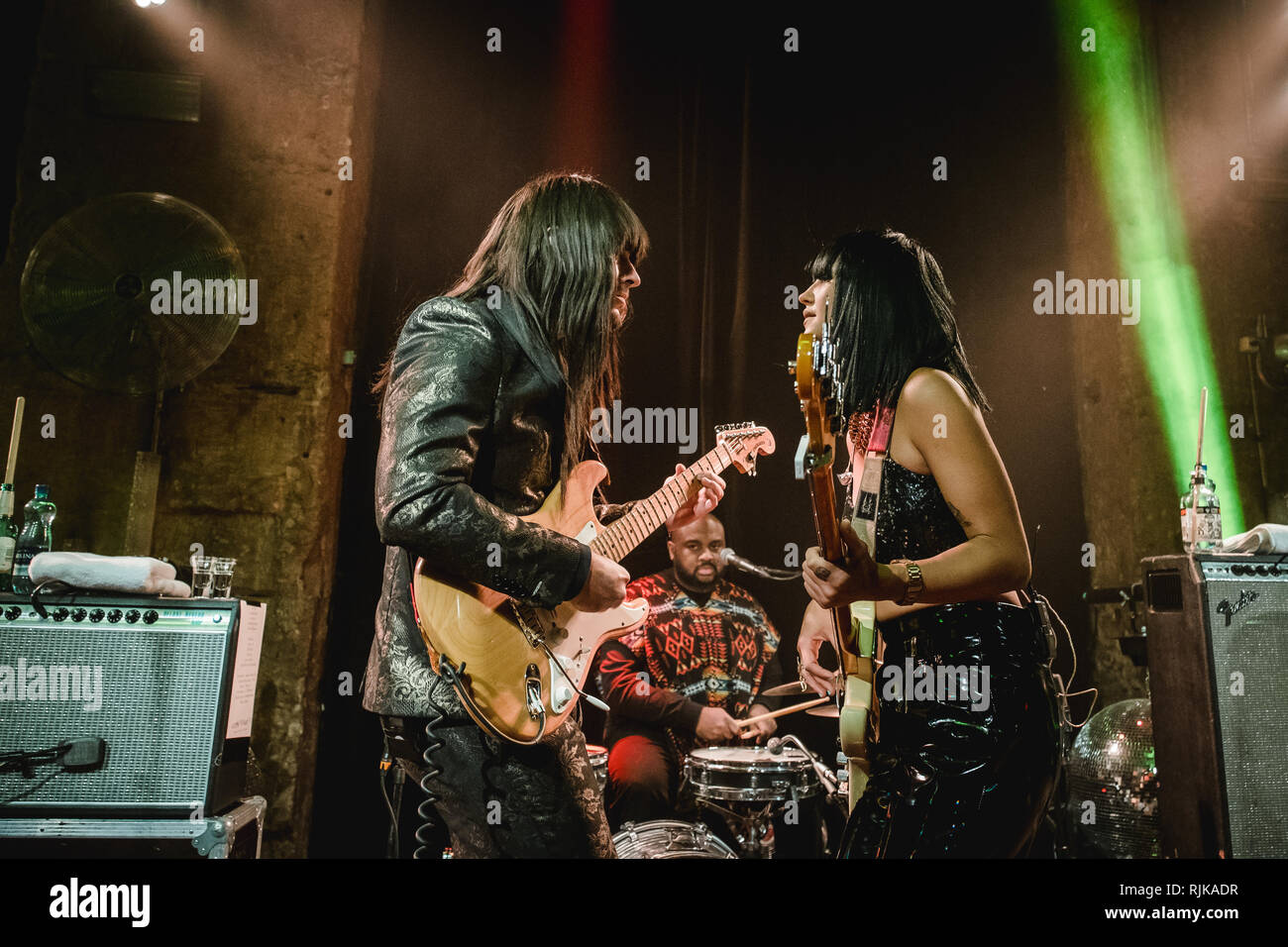 Zürich, Switzerland. - February 05, 2019. The American funk trio ...