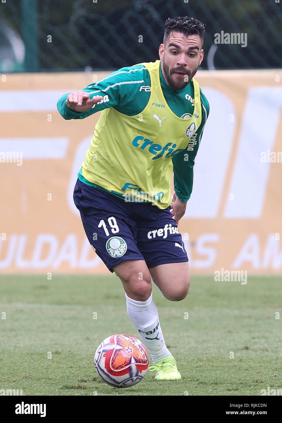 SÃO PAULO, SP - 06.02.2019: TREINO DO PALMEIRAS - The player Bruno ...