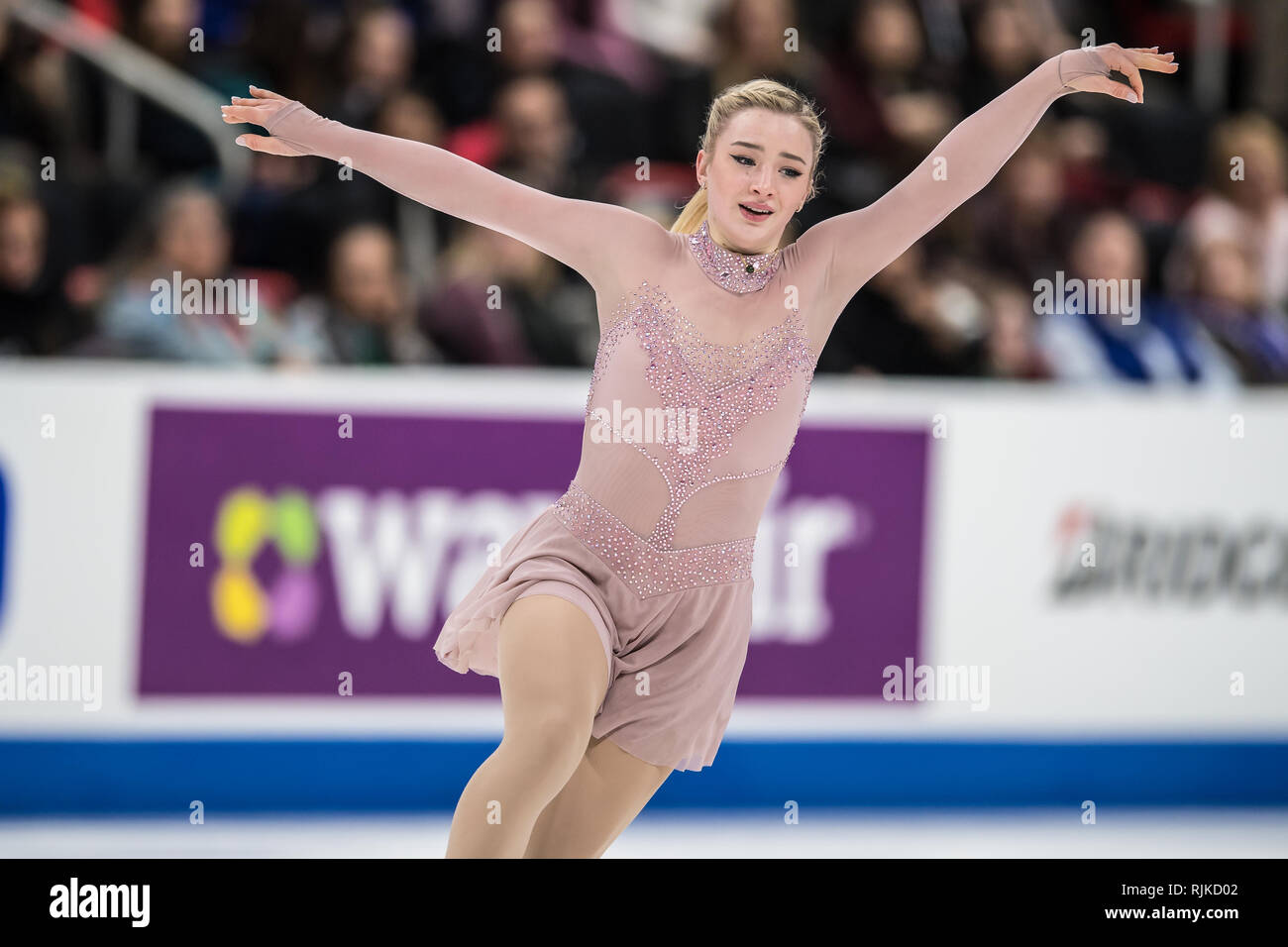 Ann Arbor, Michigan, USA. 25th Jan, 2019. AMBER GLEN competes in the ...