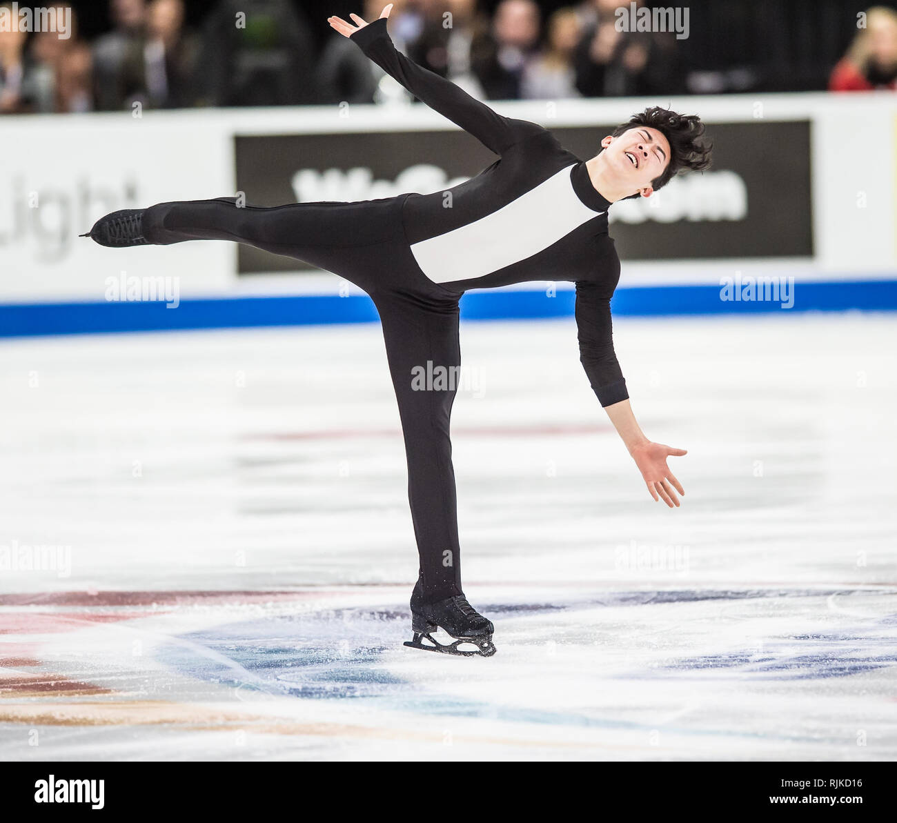 Detroit, Michigan, USA. 5th Feb, 2019. NATHAN CHEN performs during the ...