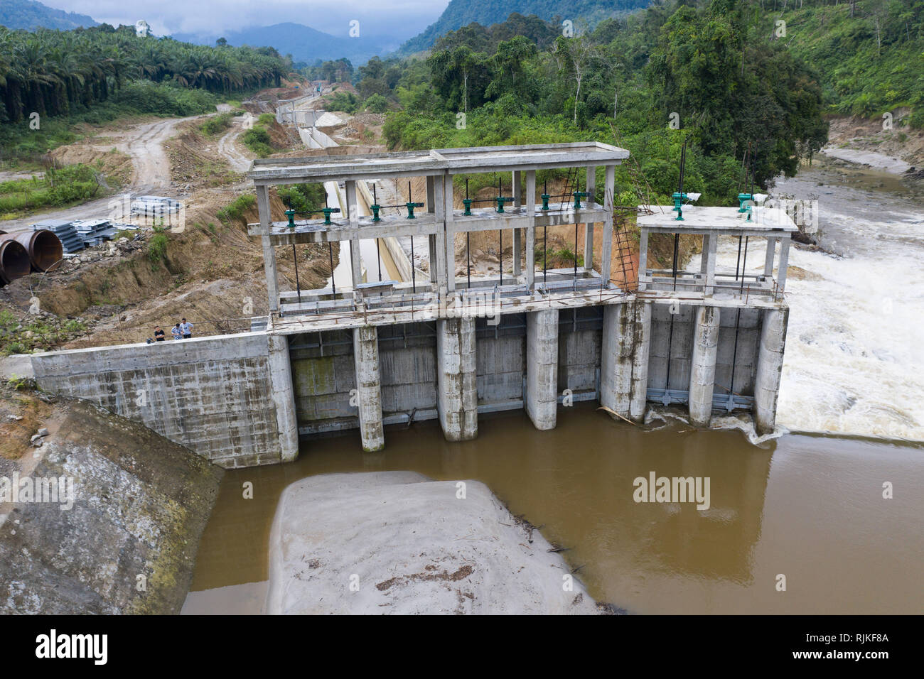 Hydropower project sumatra hi-res stock photography and images - Alamy