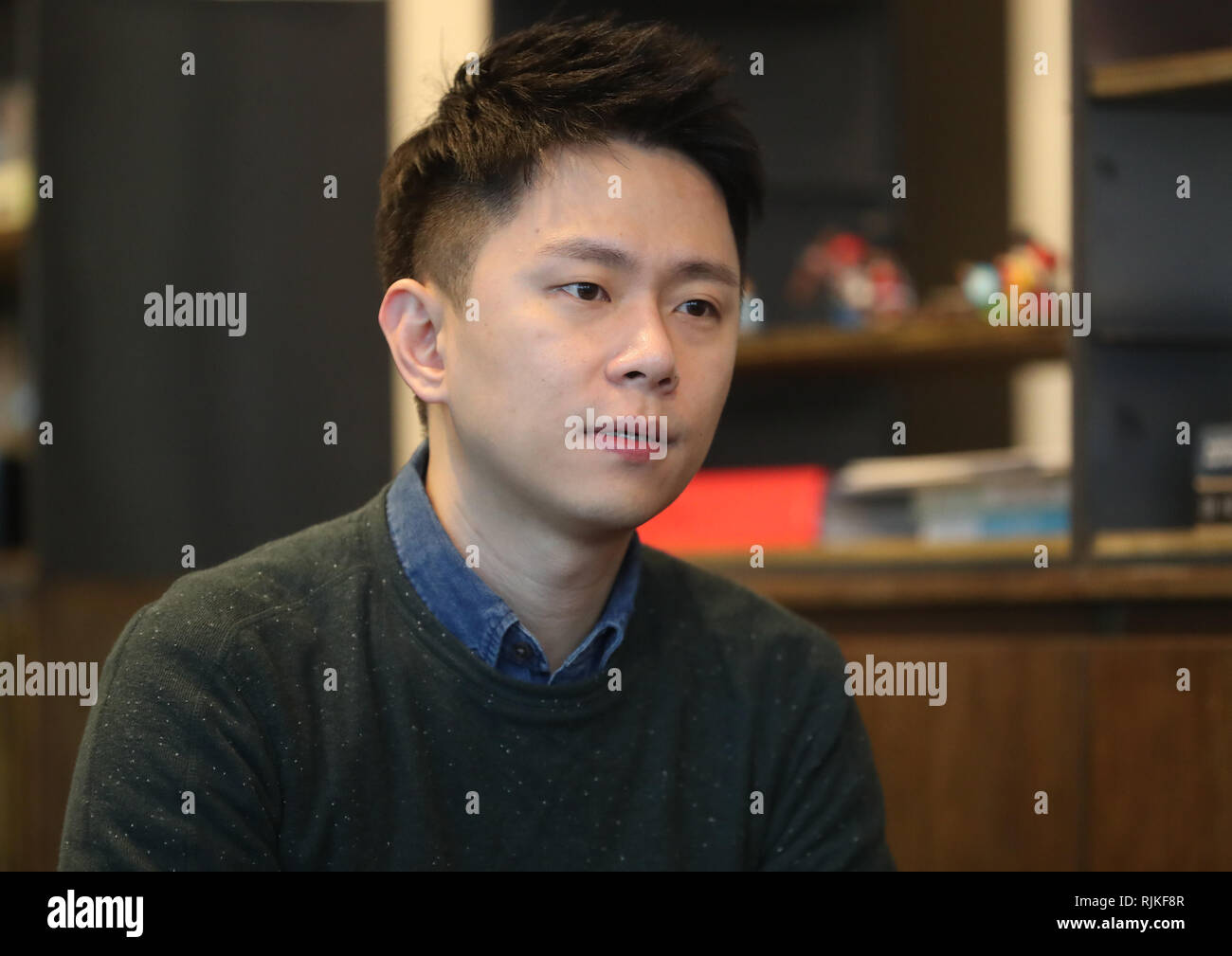 07th Feb, 2019. BTS album package designer Lee Doo-hee, head of brand agency HuskyFox, makes an ...