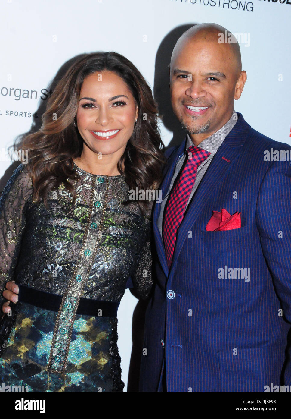 Los Angeles, USA. 06th Feb, 2019. Actress Salli Richardson and husband ...
