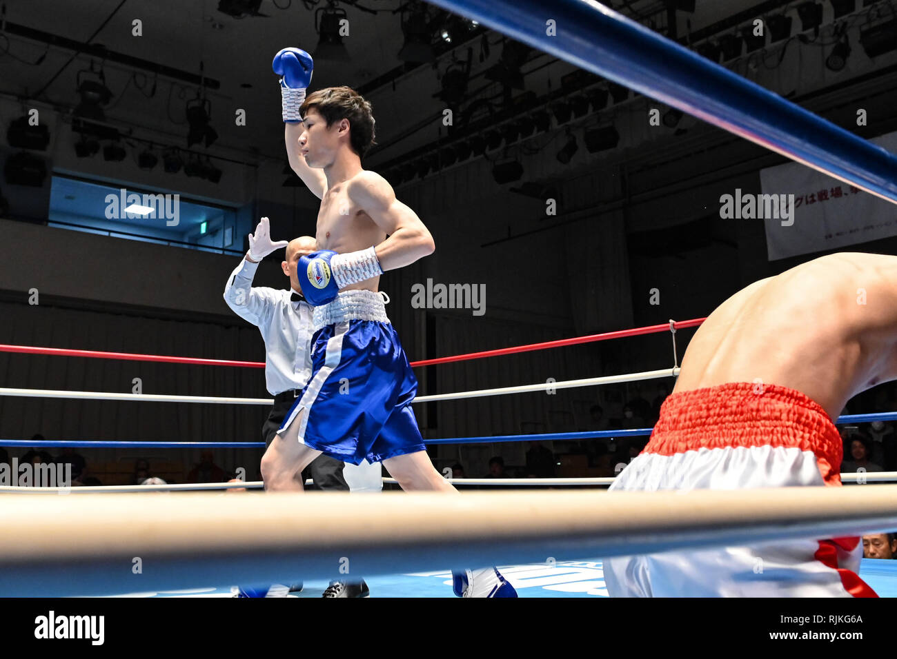 Tokyo, Japan. 6th Feb, 2019. (L-R) Masahiro Tanaka, Yusuke Seshimo (JPN ...