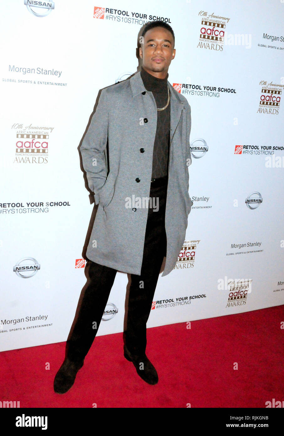 Los Angeles, USA. 06th Feb, 2019. Actor Jesse T. Usher attends 10th ...