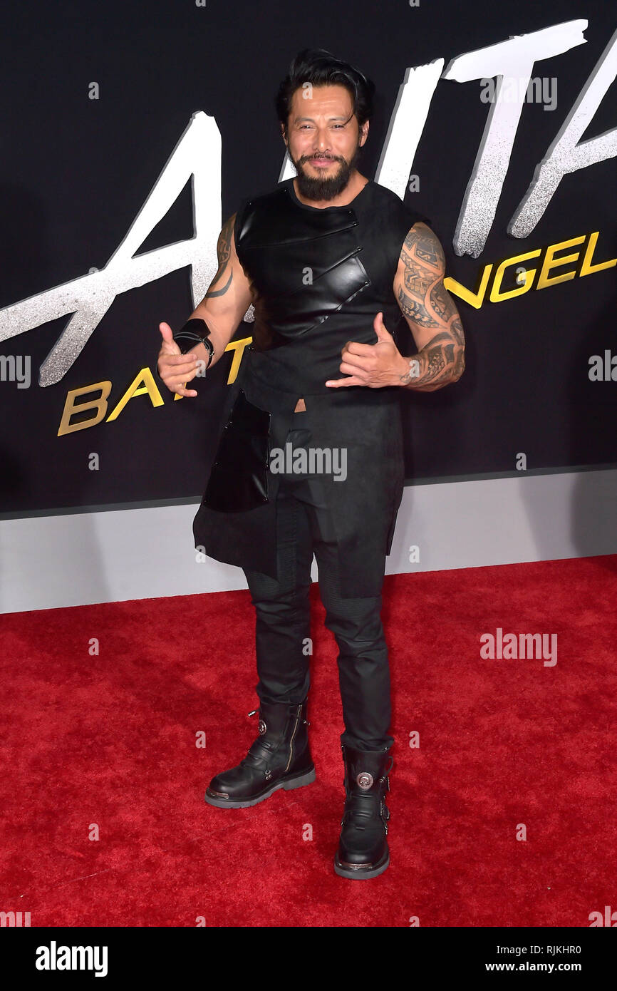 Sam Medina at the premiere of the movie 'Alita: Battle Angel' at the ...