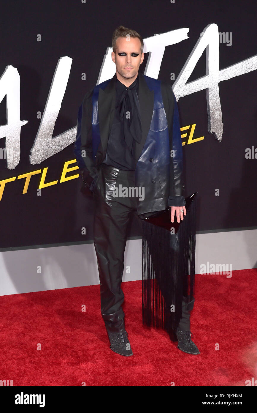Los Angeles, USA. 05th Feb, 2019. Justin Tranter at the premiere of the ...
