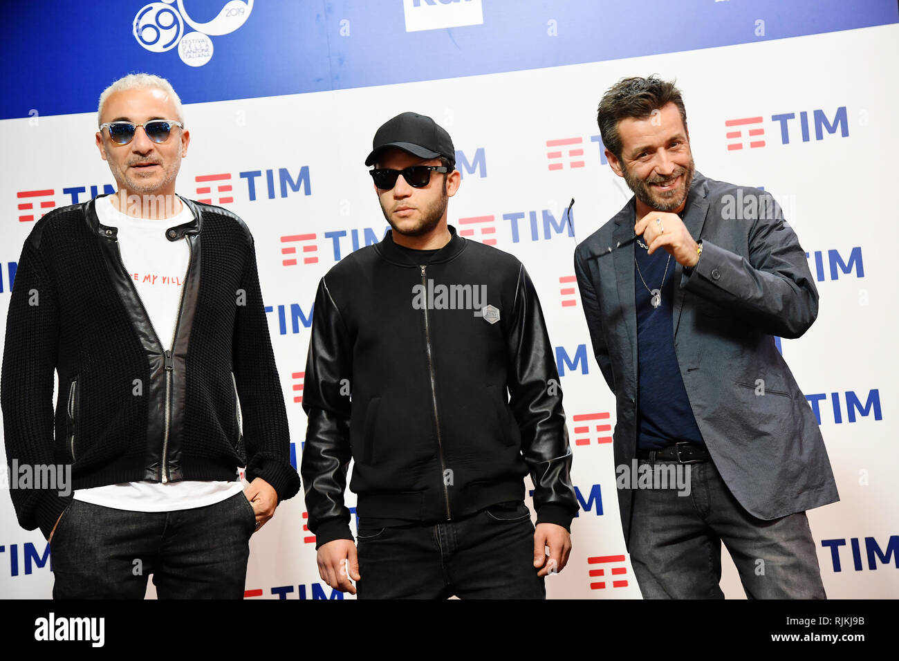 Foto Gian Mattia D'Alberto/LaPresse 07 Febbraio 2019 Sanremo, Italia ...
