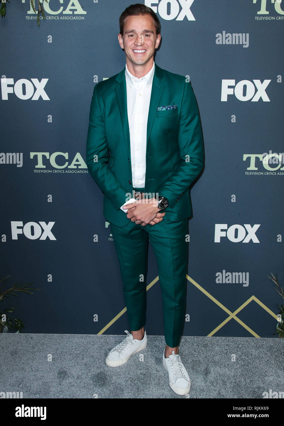 PASADENA, LOS ANGELES, CA, USA - FEBRUARY 06: Actor Stuart Holden ...