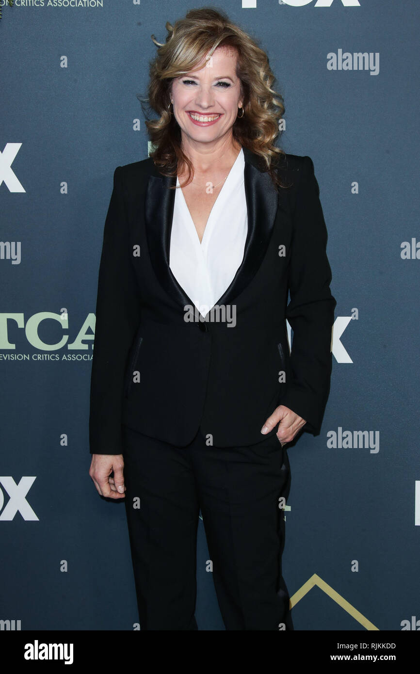 PASADENA, LOS ANGELES, CA, USA - FEBRUARY 06: Actress Nancy Travis ...