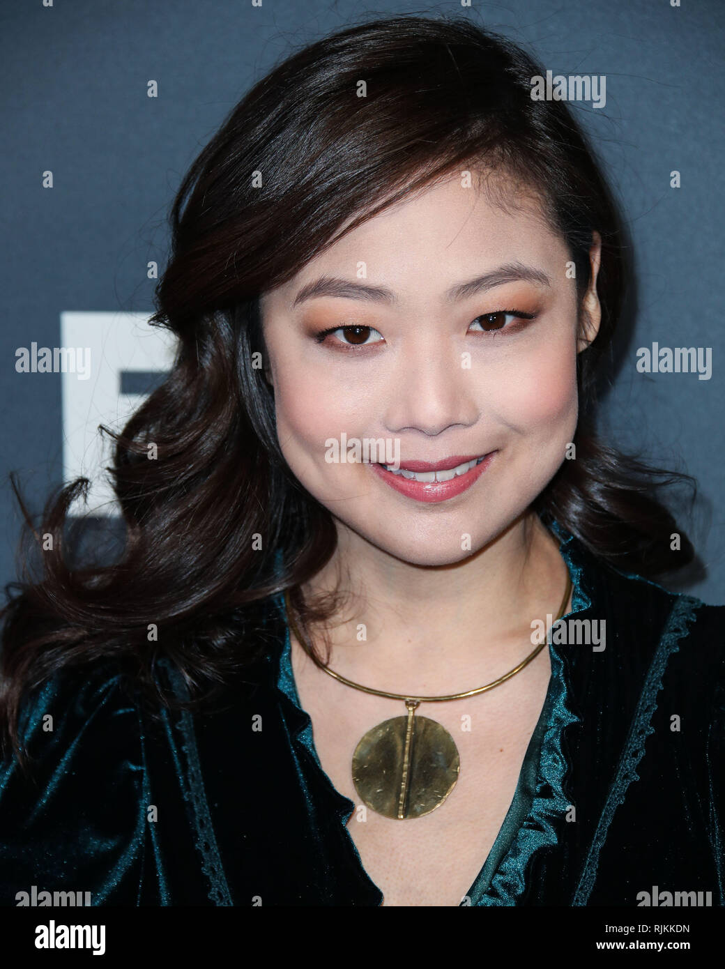 PASADENA, LOS ANGELES, CA, USA - FEBRUARY 06: Actress Krista Marie Yu ...