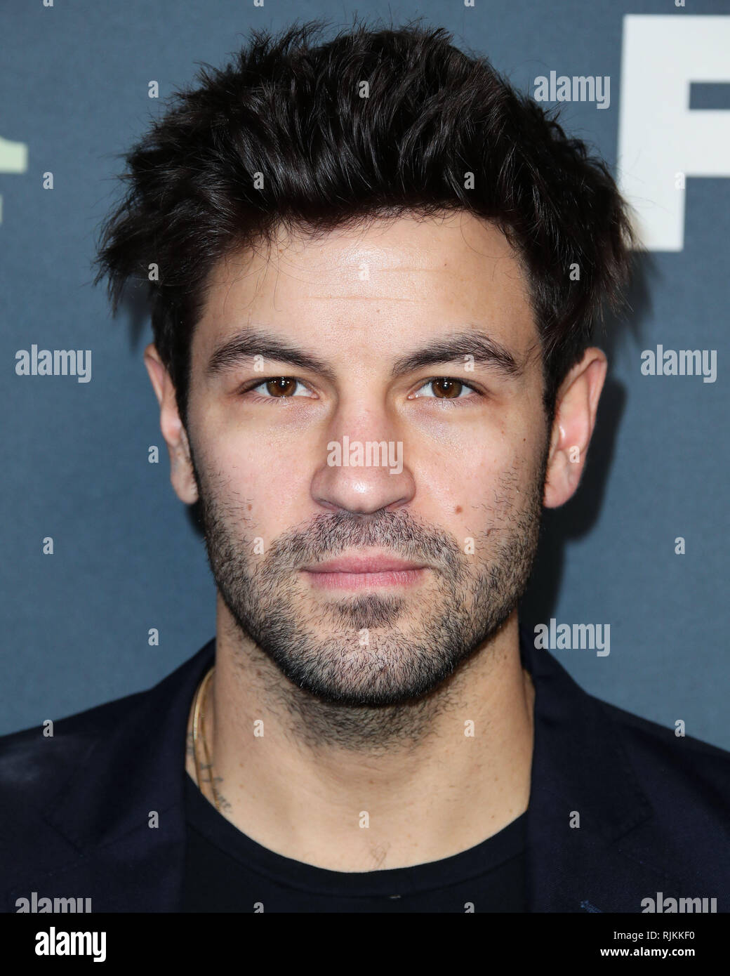 PASADENA, LOS ANGELES, CA, USA - FEBRUARY 06: Actor Jordan Masterson ...