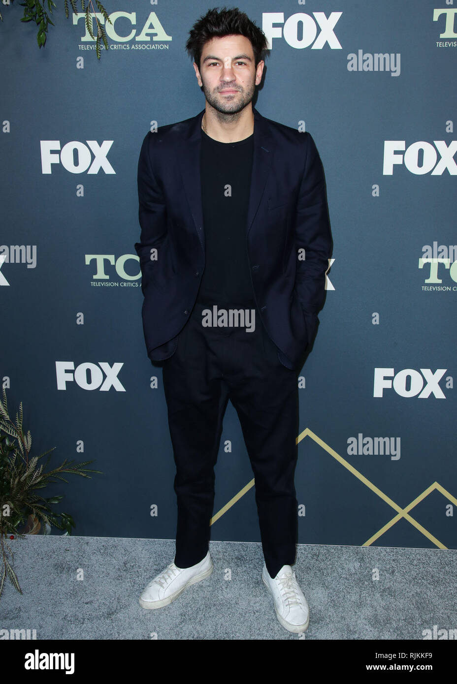 PASADENA, LOS ANGELES, CA, USA - FEBRUARY 06: Actor Jordan Masterson ...