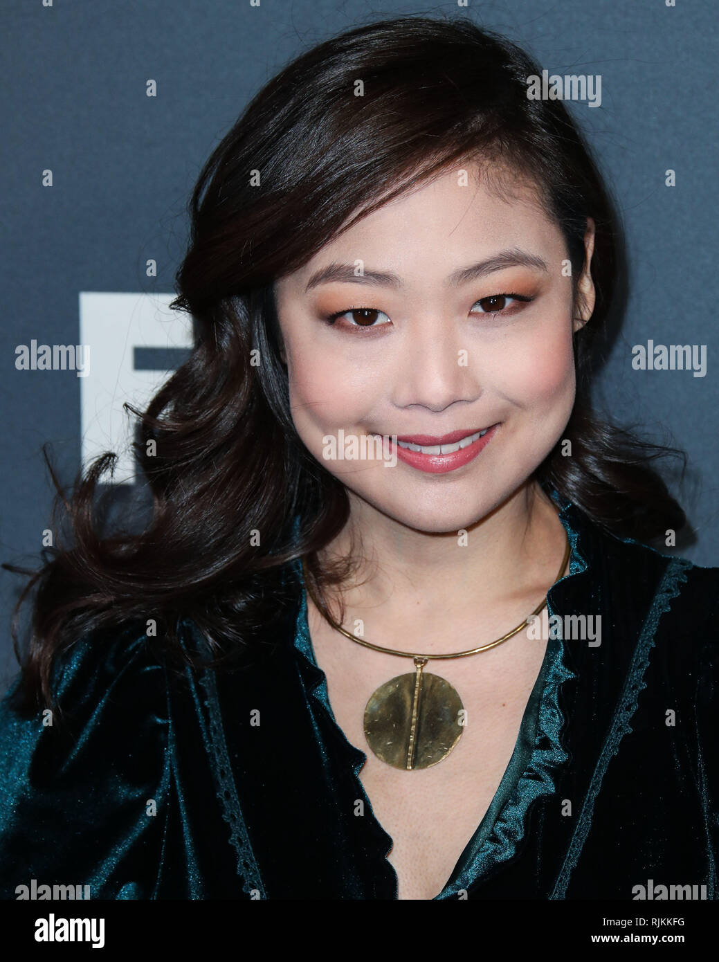 PASADENA, LOS ANGELES, CA, USA - FEBRUARY 06: Actress Krista Marie Yu ...