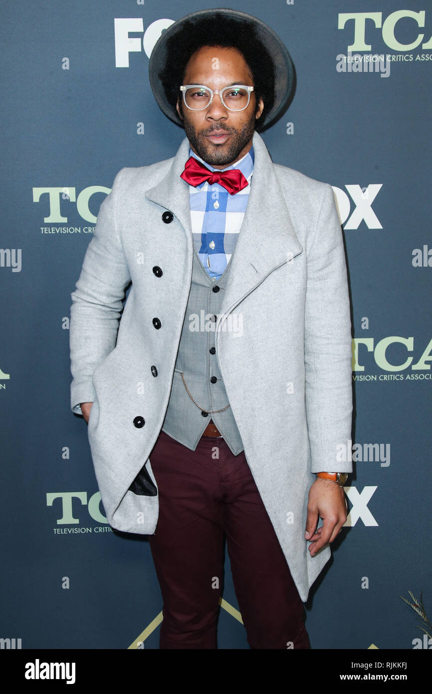 PASADENA, LOS ANGELES, CA, USA - FEBRUARY 06: Actor Jonathan Fernandez ...