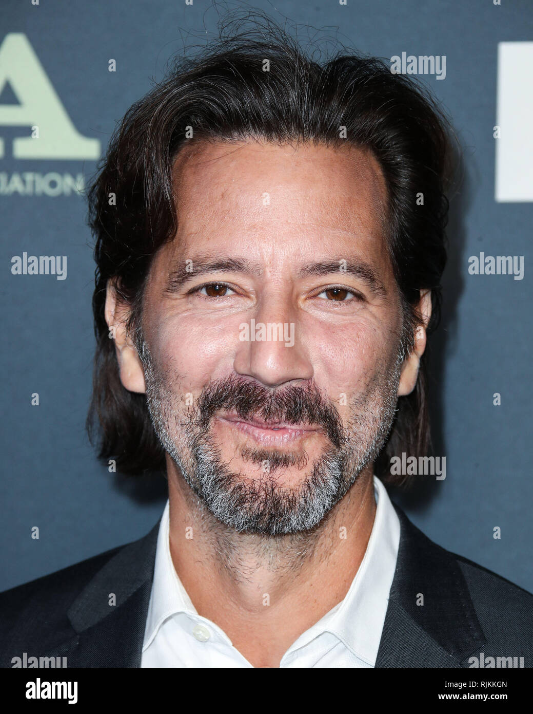 PASADENA, LOS ANGELES, CA, USA - FEBRUARY 06: Henry Ian Cusick arrives ...