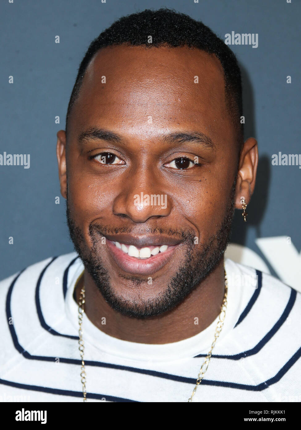 PASADENA, LOS ANGELES, CA, USA - FEBRUARY 06: Actor J. Lee arrives at ...