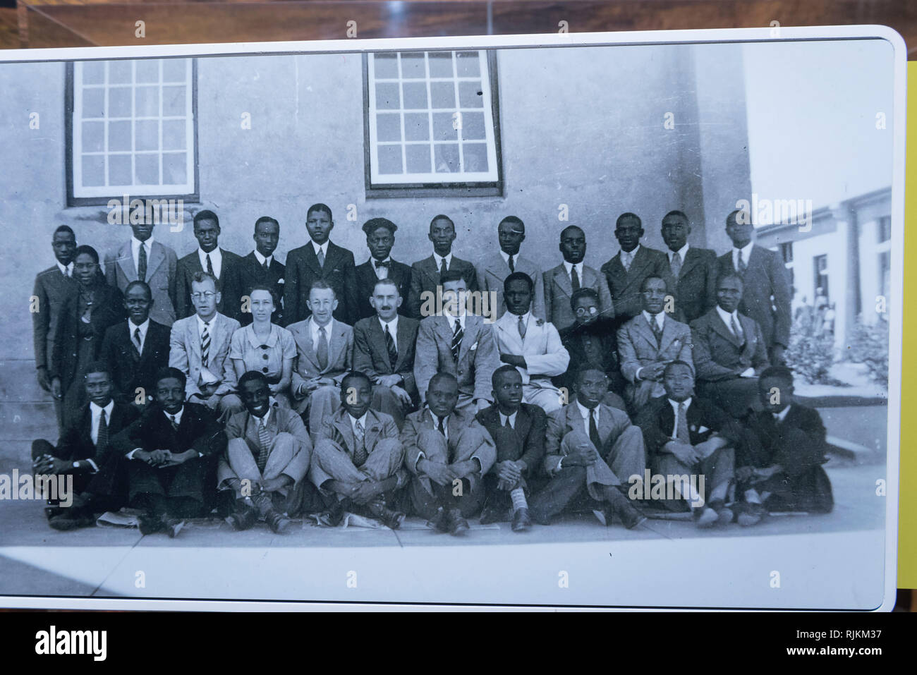 Nelson Mandela In College
