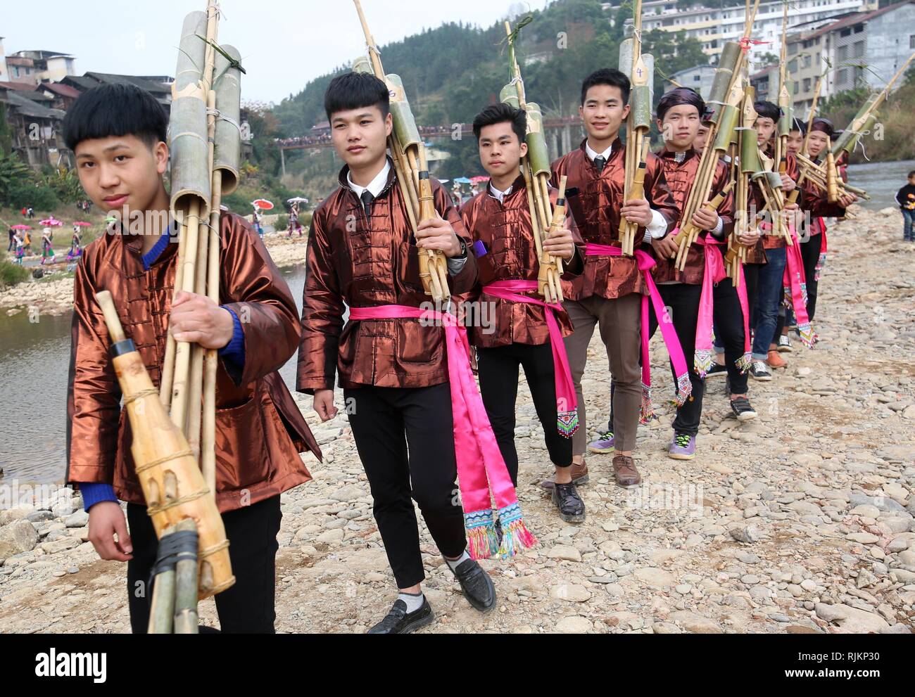 Lusheng musical instruments hi-res stock photography and images - Alamy