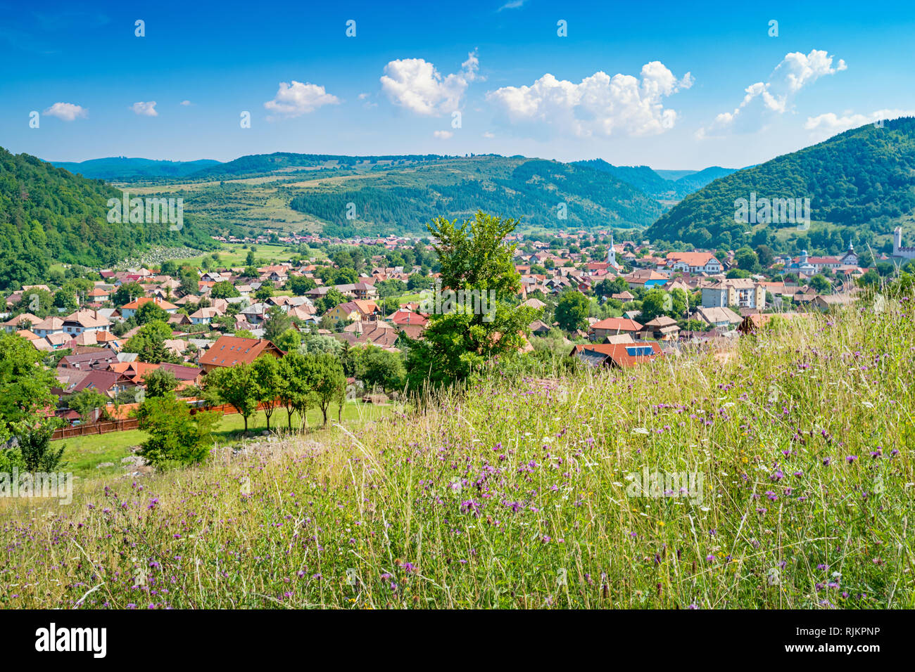 The town of Praid (Parajd), Szeklerland, Romania Stock Photo - Alamy