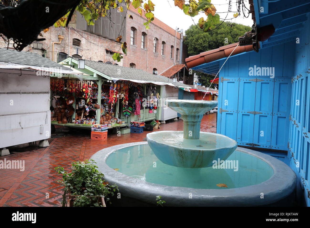 Olvera street avila adobe hi-res stock photography and images - Alamy