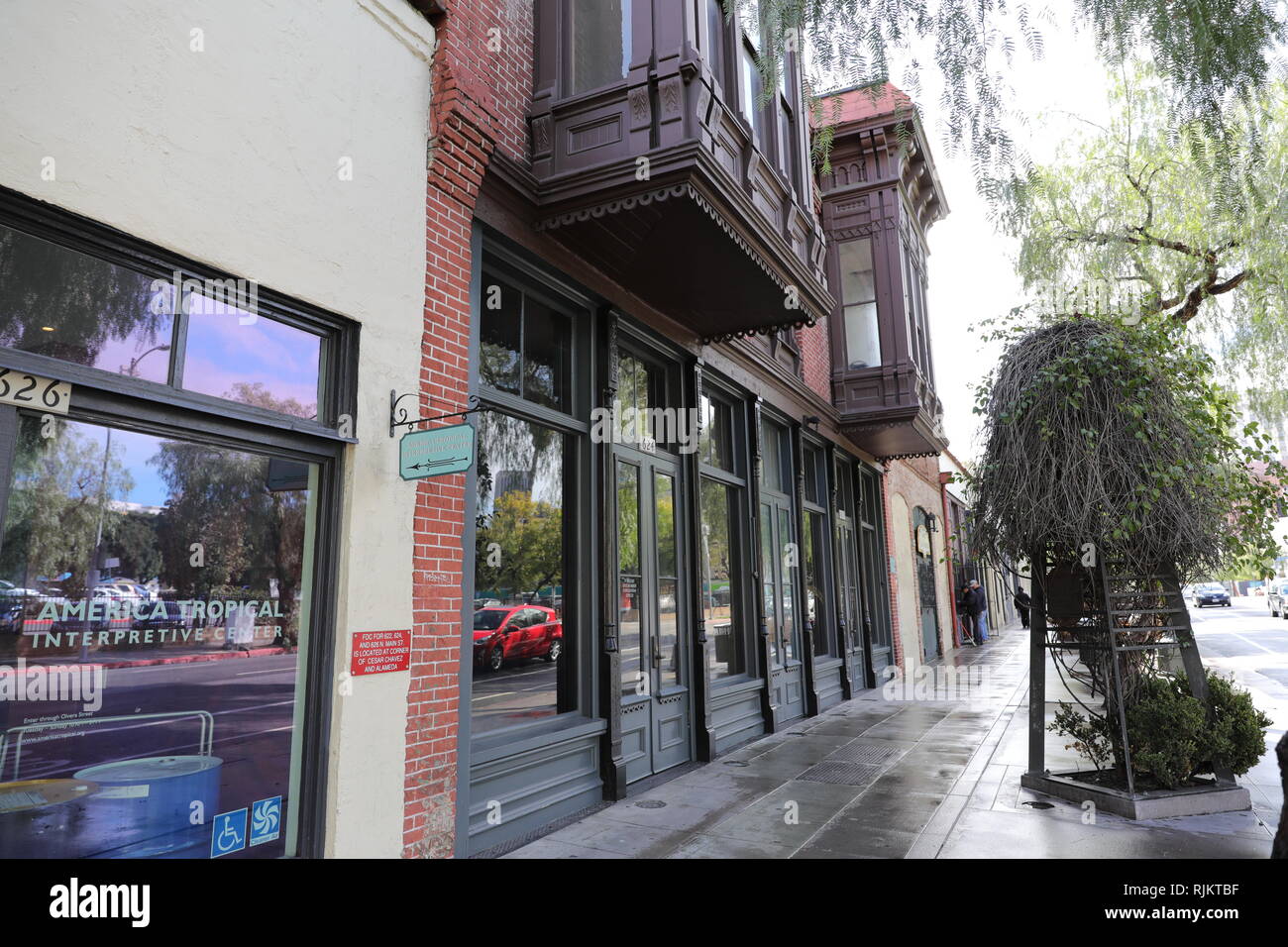Los Angeles, CA / USA - 2/5/2019: Sepulveda House Museum in Los Angeles ...