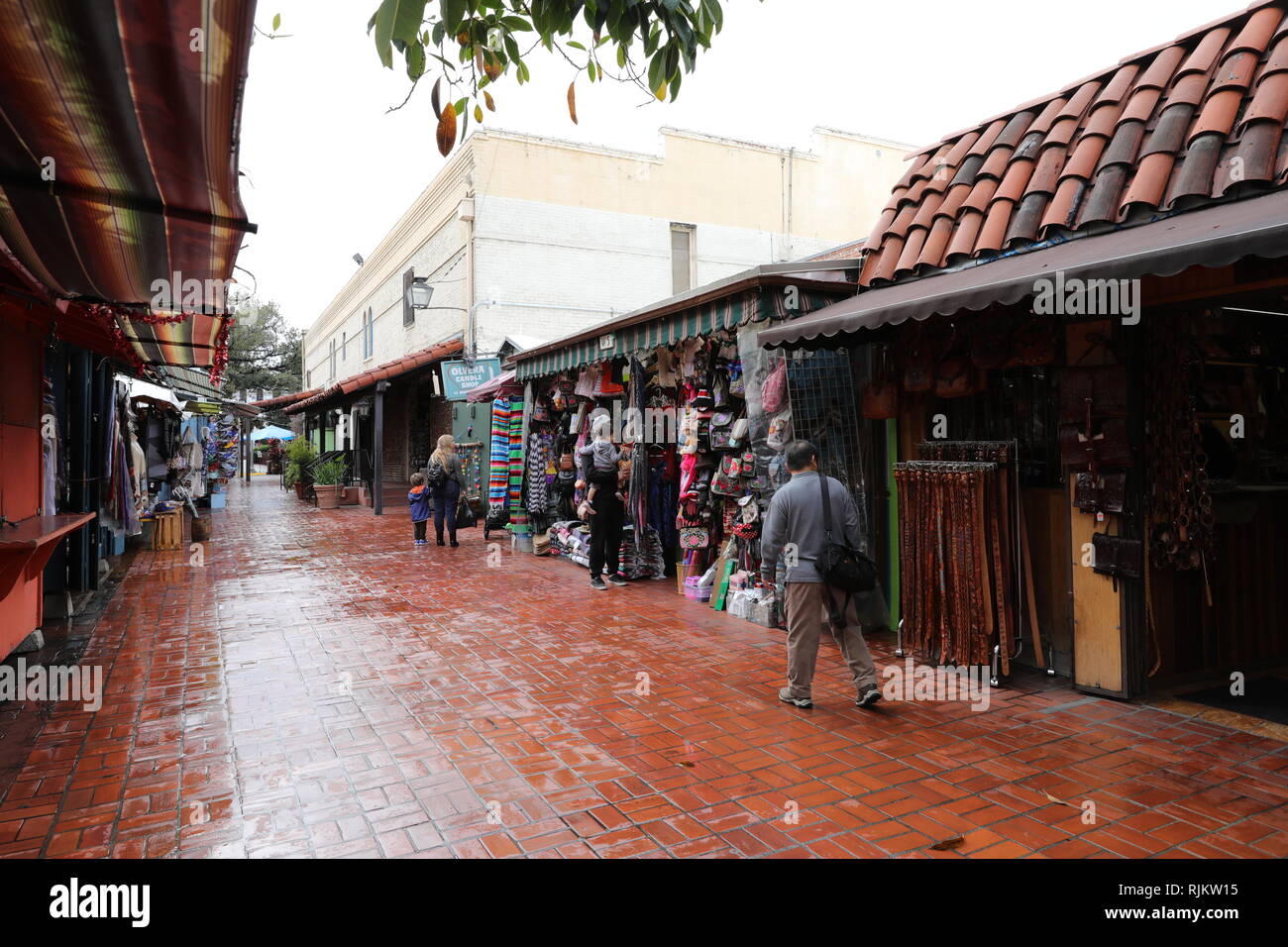 Olvera Street (Calle Olvera or Placita Olvera) is a historic district in downtown Los Angeles ...
