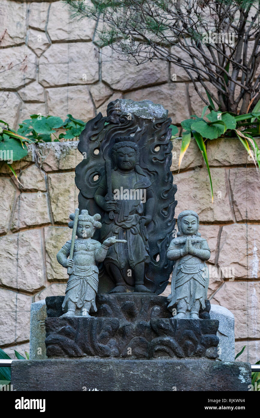 Ryusenji temple known as Meguro Fudo, Meguro-Ku, Tokyo, Japan Stock ...