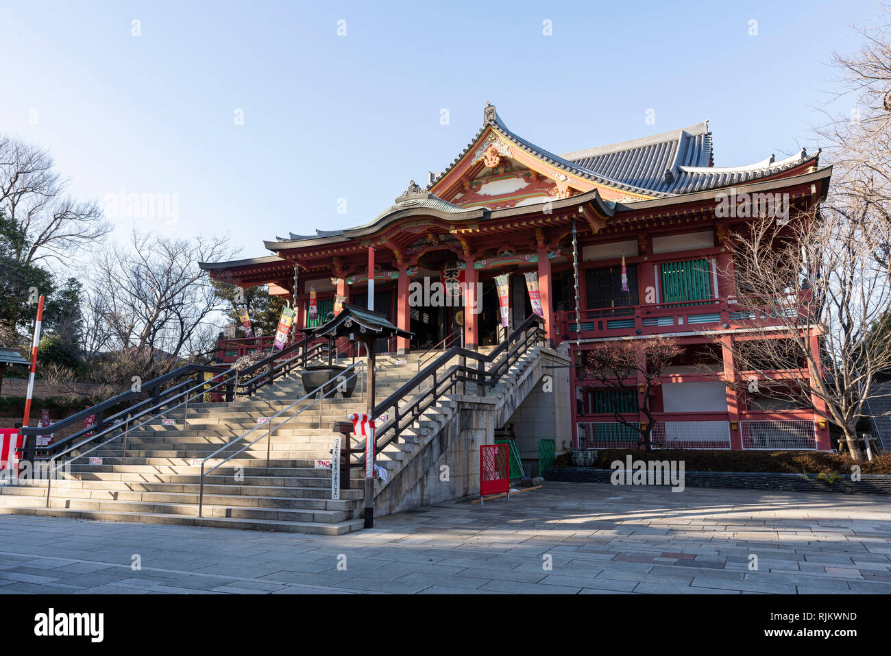 Ryusenji temple known as Meguro Fudo, Meguro-Ku, Tokyo, Japan Stock ...