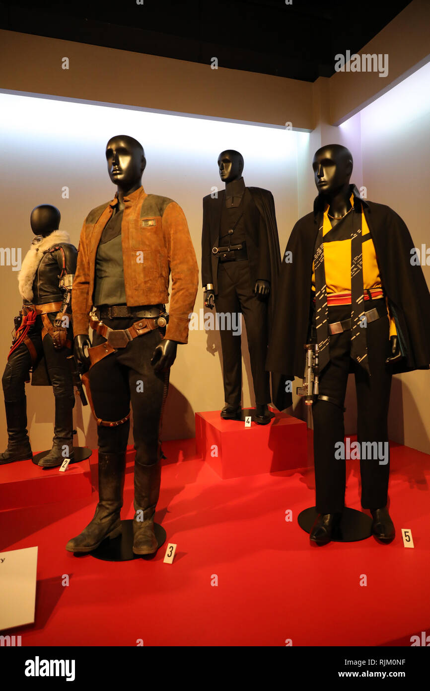 Los Angeles, CA / USA - 2/5/2019: Costumes from 2019 Oscar-nominated ...