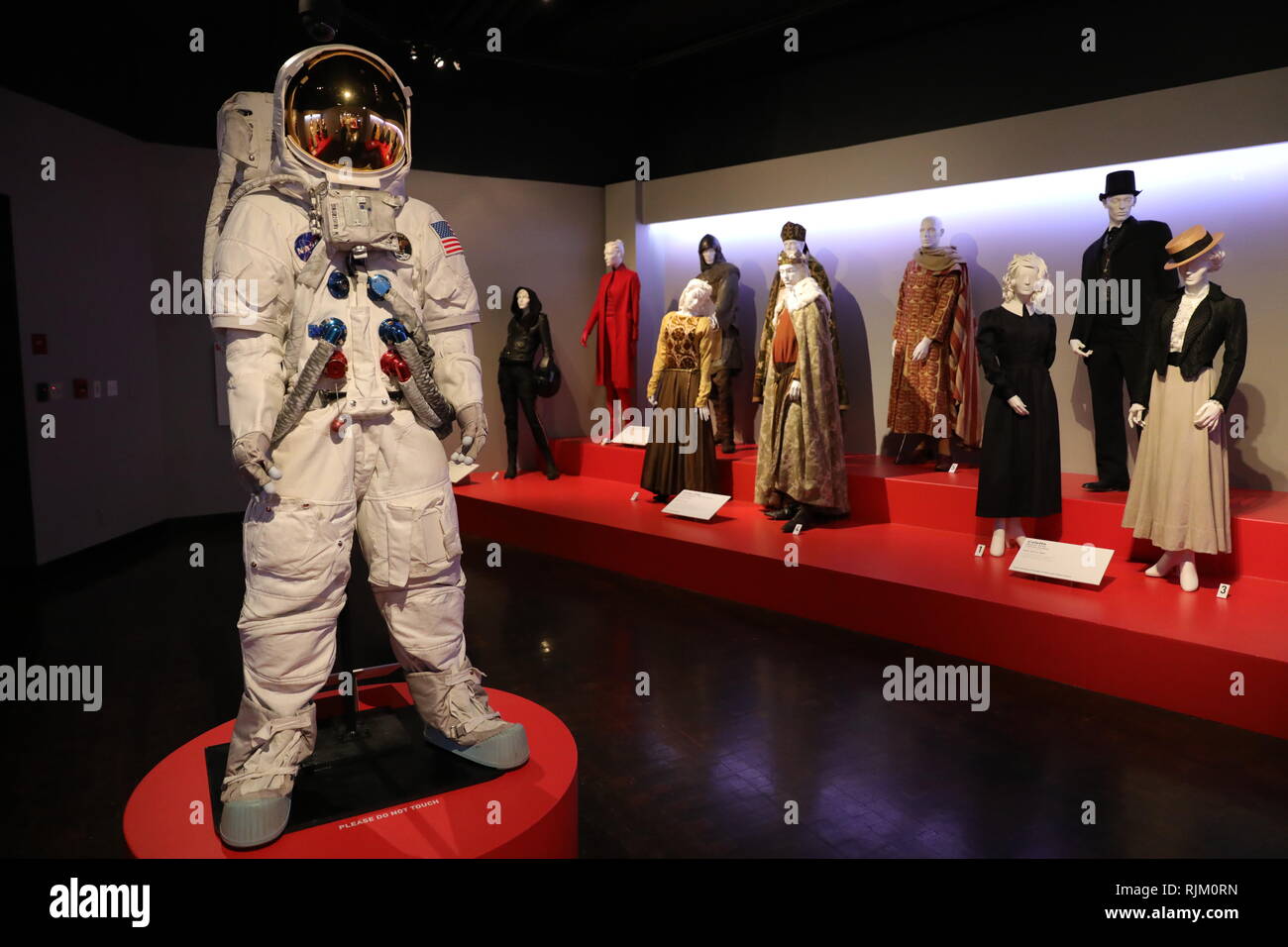 Los Angeles, CA / USA - 2/5/2019: Costumes from 2019 Oscar-nominated ...