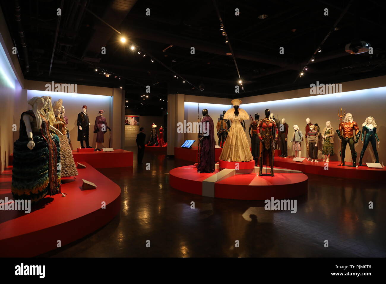 Los Angeles, CA / USA - 2/5/2019: Costumes from 2019 Oscar-nominated ...